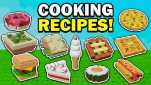 All Cooking Recipes In Grow a Garden Roblox